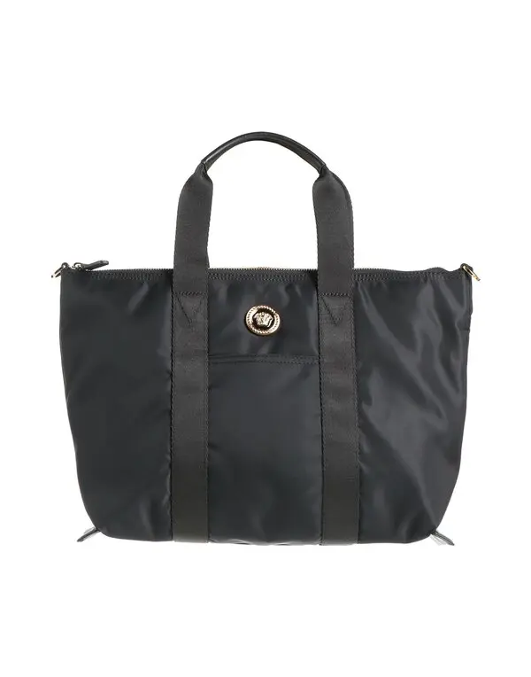 Versace Handbag Polyamide, Calfskin