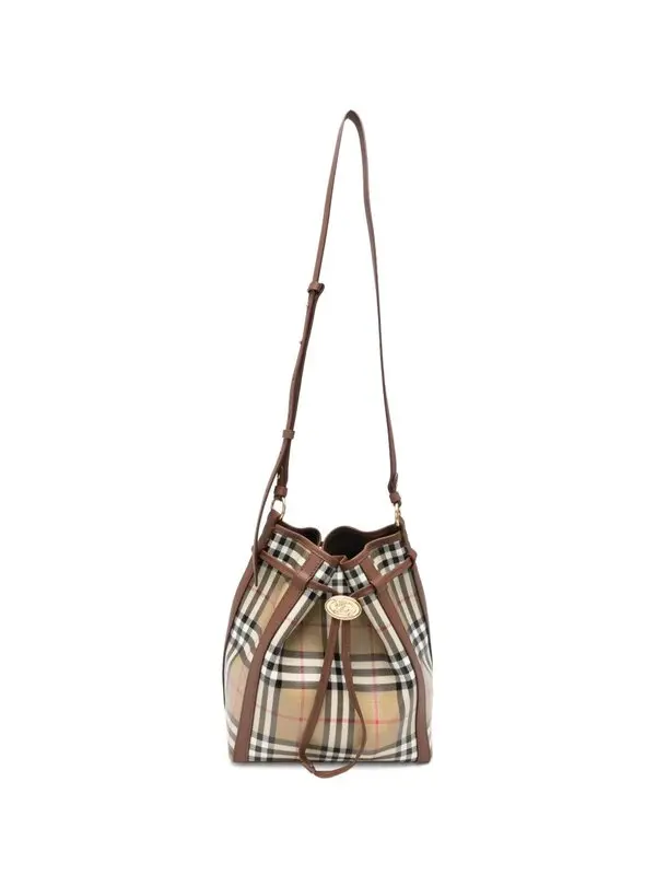 Burberry Small Drawstring Bucket Bag