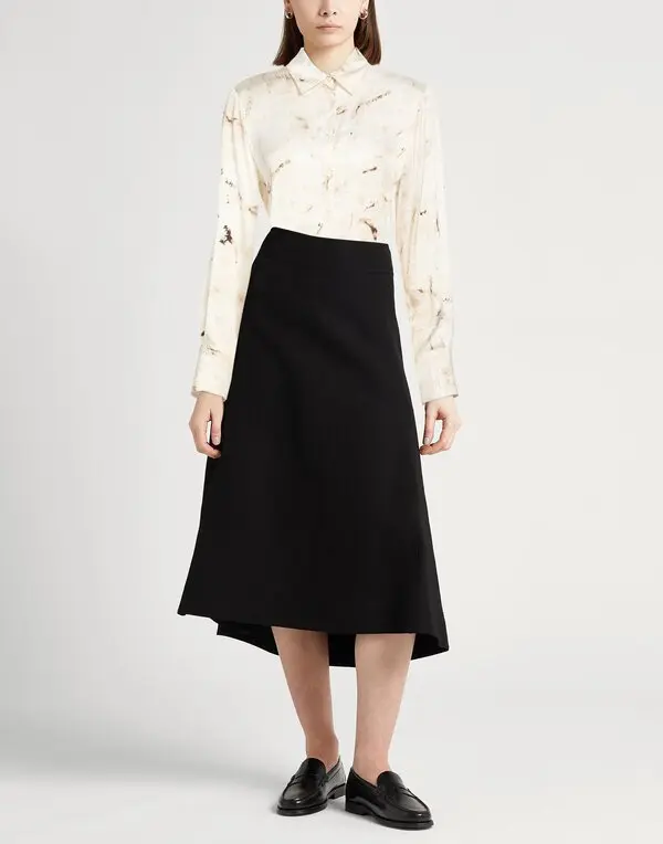 Peserico Multicolor Satin Shirt - Beige