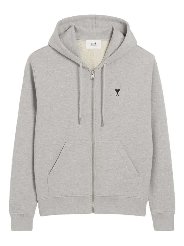 AMI Paris De Coeur Cotton Hoodie