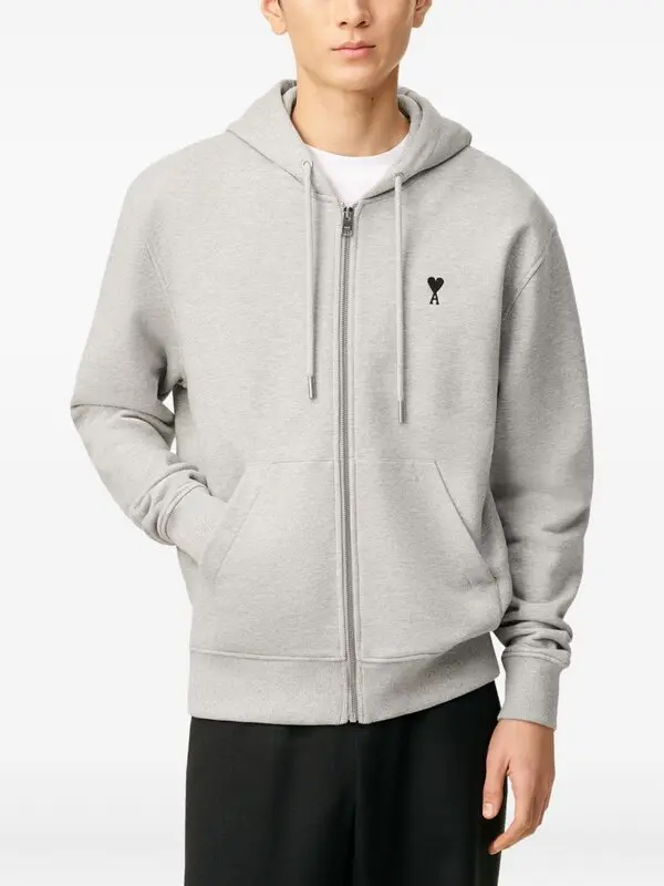AMI Paris De Coeur Cotton Hoodie