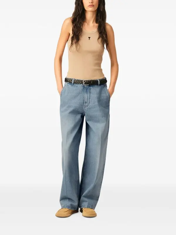 AMI Paris Baggy Fit Denim Jeans