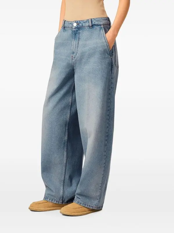 AMI Paris Baggy Fit Denim Jeans