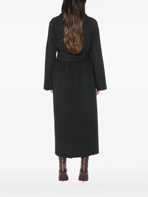Khaite Romare Wool Coat - Grey