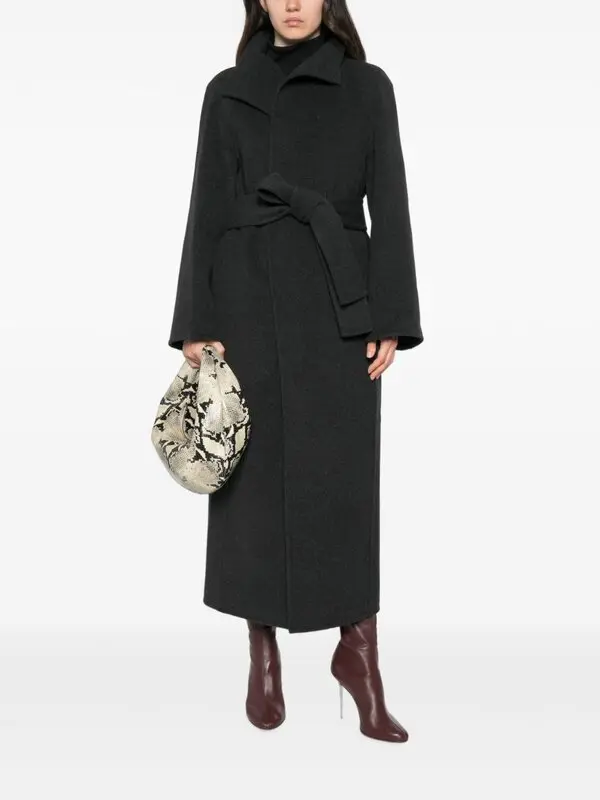 Khaite Romare Wool Coat - Grey