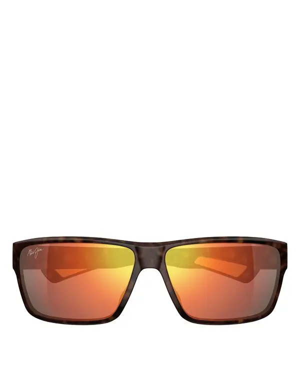 Maui Jim Hawaii Lava Uila Rectangular Sunglasses
