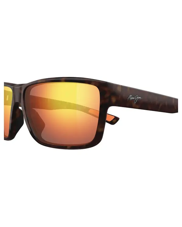 Maui Jim Hawaii Lava Uila Rectangular Sunglasses