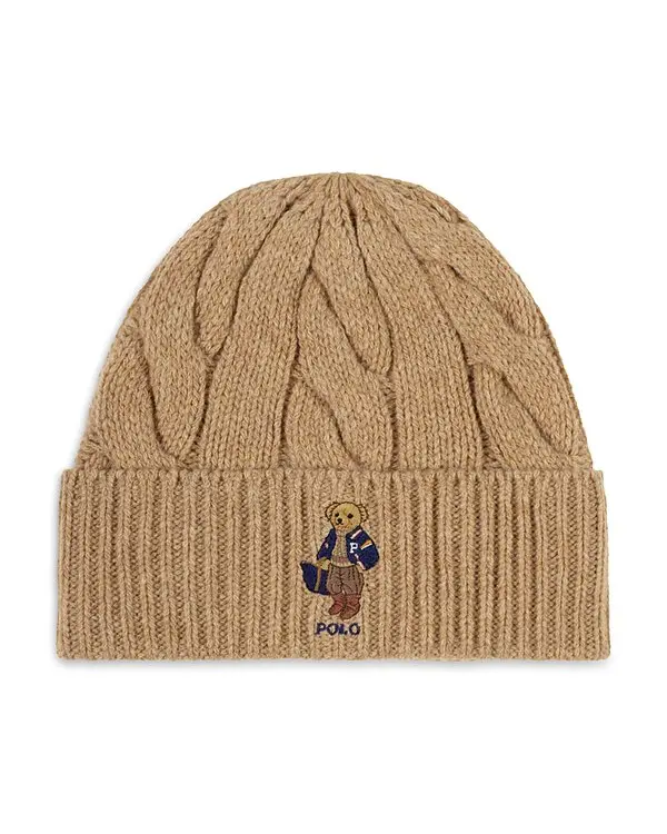 Polo Ralph Lauren Bear Cable Knit Beanie - Classic