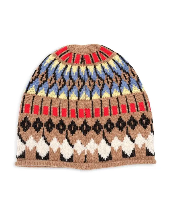 Polo Ralph Lauren Chunky Knit Fair Isle Beanie