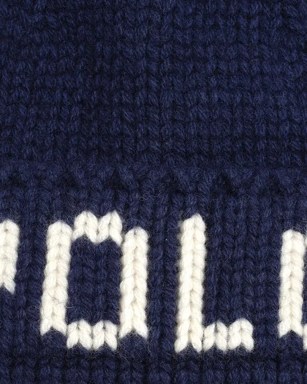 Polo Ralph Lauren Knit Wool Beanie With Logo Detail
