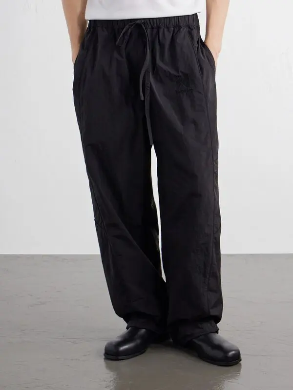 NAHMIAS Logo-appliquéd Straight-leg Shell Sweatpants