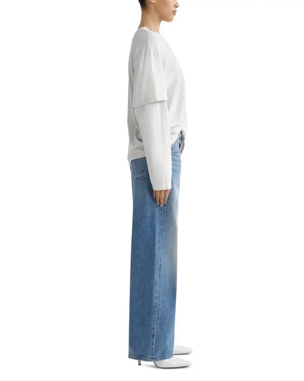 AGOLDE Low Curve High Rise Tapered Jeans