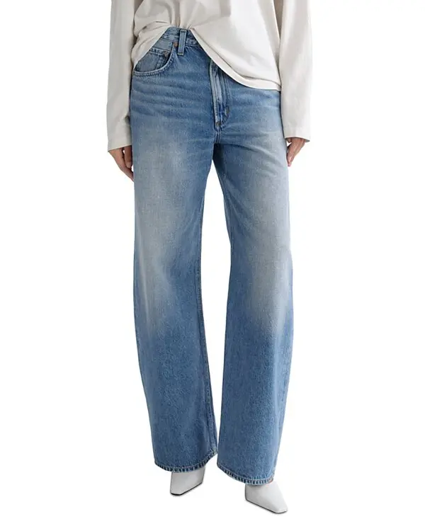AGOLDE Low Curve High Rise Tapered Jeans - Venture