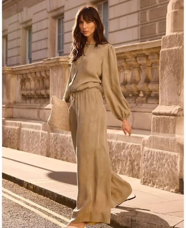 Mint Velvet Utility Wide Leg Trousers
