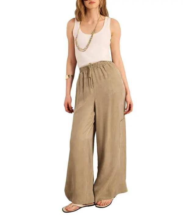 Mint Velvet Utility Wide Leg Trousers
