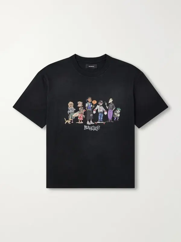 NAHMIAS Printed Cotton-jersey T-shirt