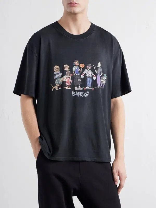 NAHMIAS Printed Cotton-jersey T-shirt