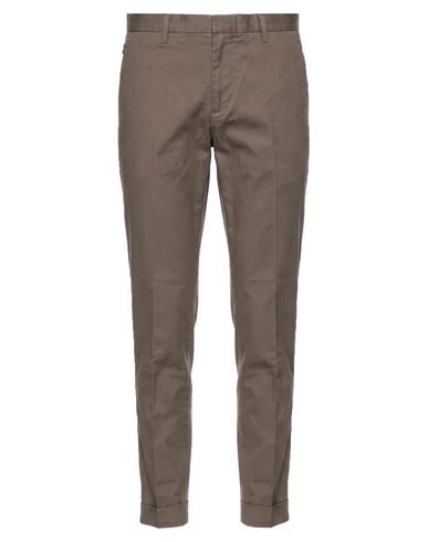 Emporio Armani Tailored Cotton Elastane Pants - Beige