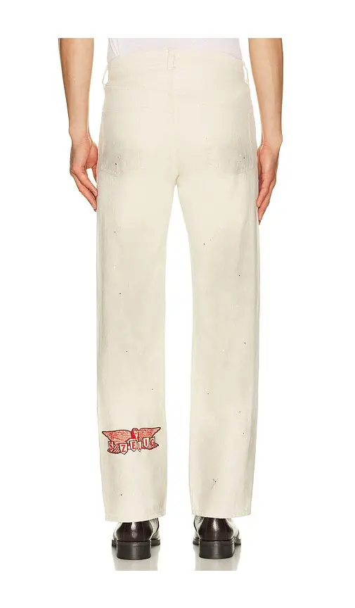 SAMUEL ZELIG Service Pant In White