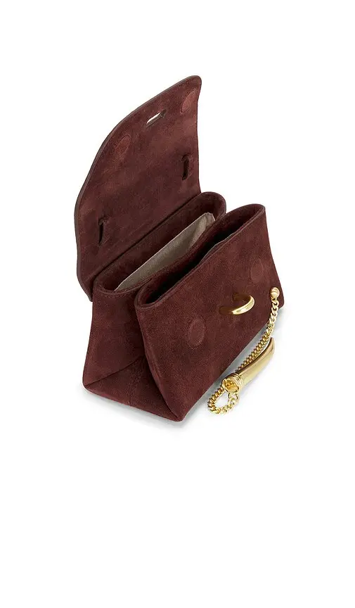 SANCIA X The Anouk Shoulder Bag In Chocolate