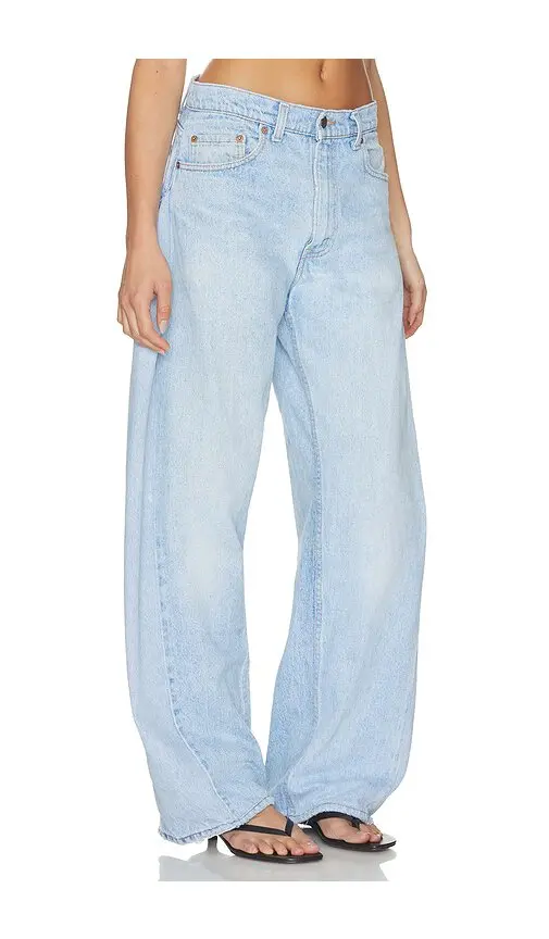ALIGRACE The Monroe Barrel Jean - Light & Medium