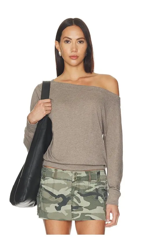 BOBI Blvd Tee In Beige