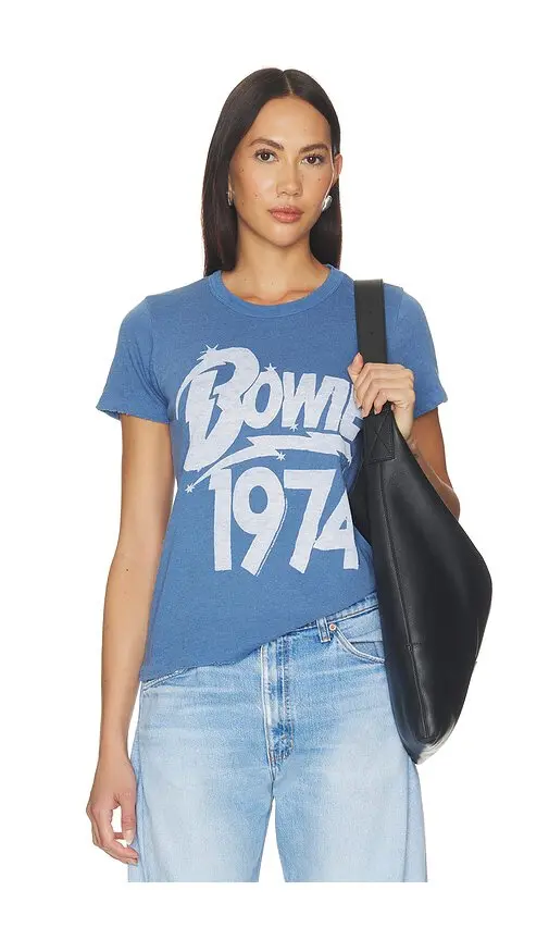 Junk Food David Bowie 1974 Tee In Blue