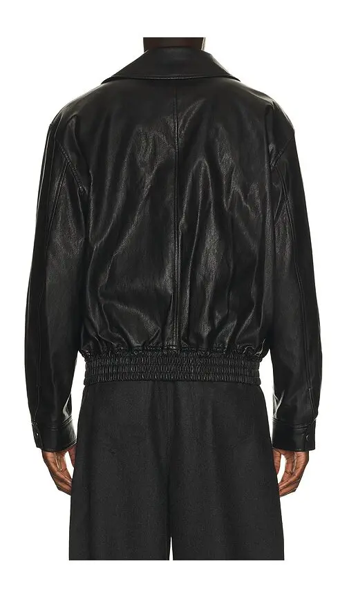 LE17SEPTEMBRE Faux Leather Zip Blouson