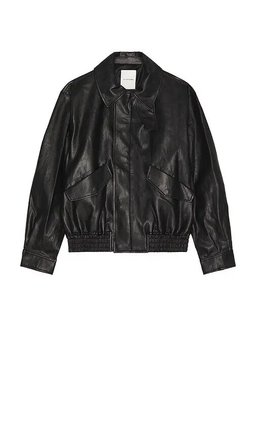 LE17SEPTEMBRE Faux Leather Zip Blouson