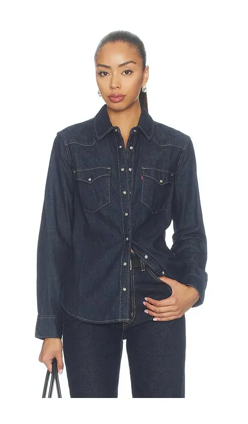 LEVI'S Western Denim Shirt - First Impression Western