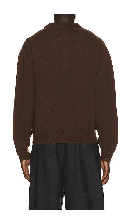 LE17SEPTEMBRE Alpaca Blend Shirt Cardigan