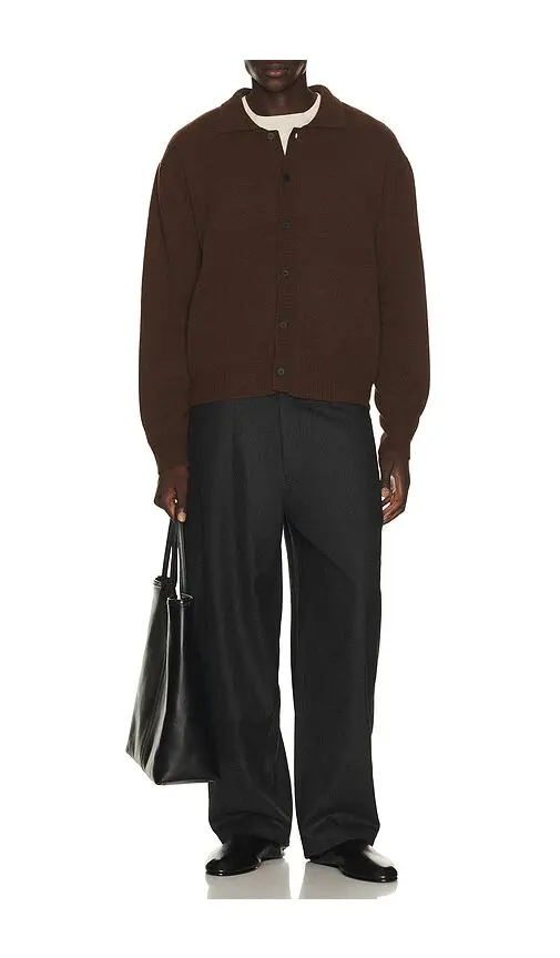 LE17SEPTEMBRE Alpaca Blend Shirt Cardigan