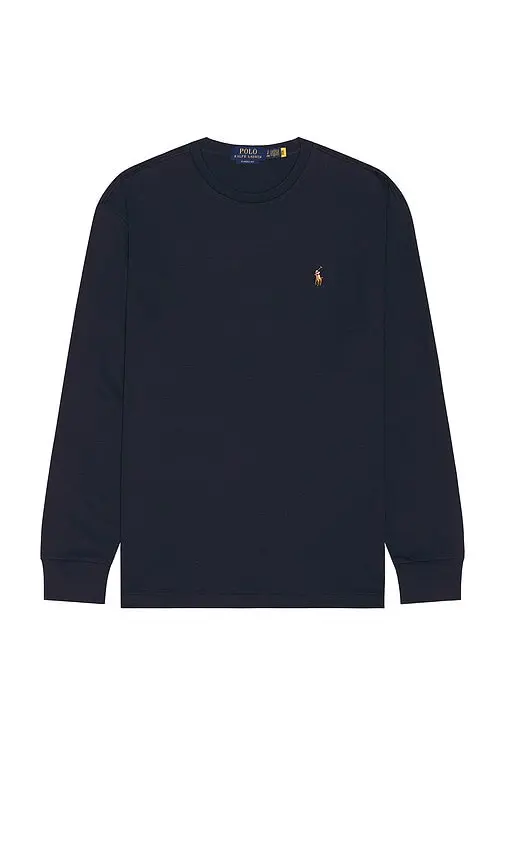 Polo Ralph Lauren Soft Touch Long Sleeve T-shirt In Blue
