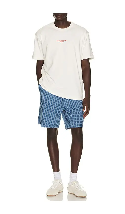 Tommy Hilfiger Relaxed Sailboat Tee In White