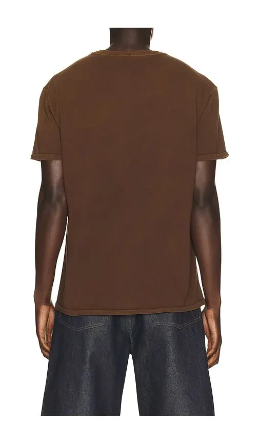 Polo Ralph Lauren Ralph Logo T-shirt In Brown