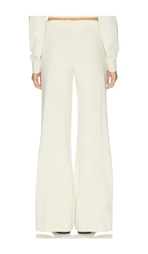 Eterne Cotton Cashmere Wide Leg Lounge Pant