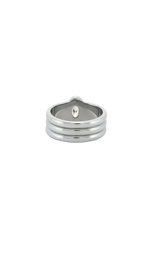 HEAVEN MAYHEM Vivi Ring In Metallic Silver