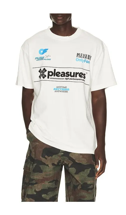 PLEASURES X Onlyfans Helmet T-shirt