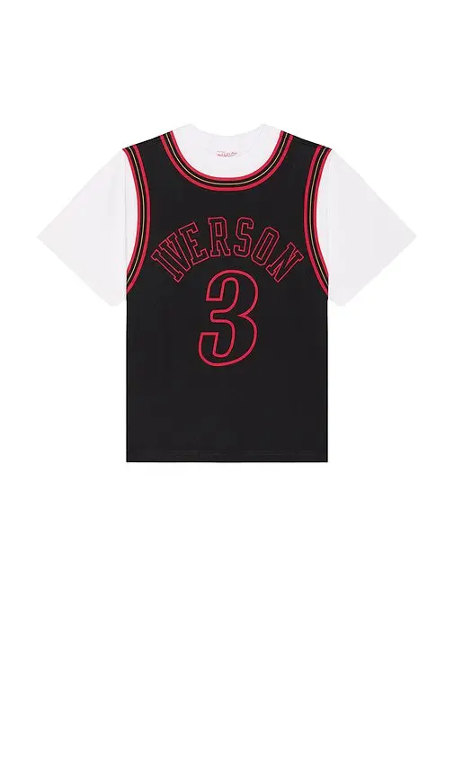 Mitchell & Ness Nba Allen Iverson Best In Class Short Sleeve Jersey