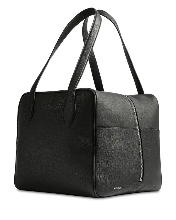 Altuzarra Maxi Cubetto Leather Shoulder Bag