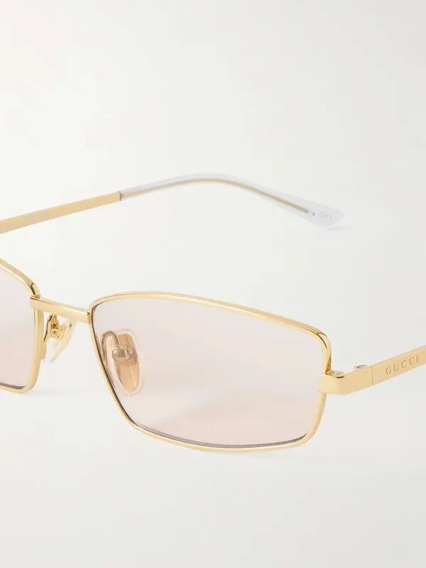 Gucci Square-frame -tone Sunglasses