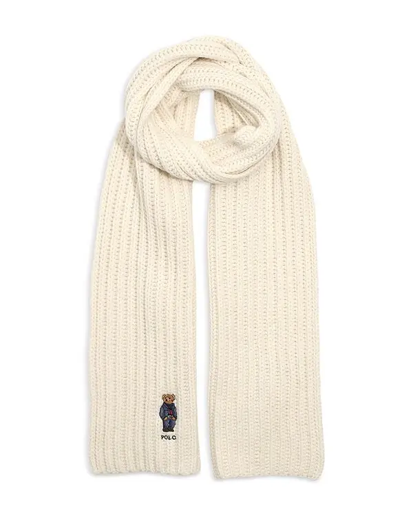 Polo Ralph Lauren Ralph Lauren Denim Bear Scarf - Cream