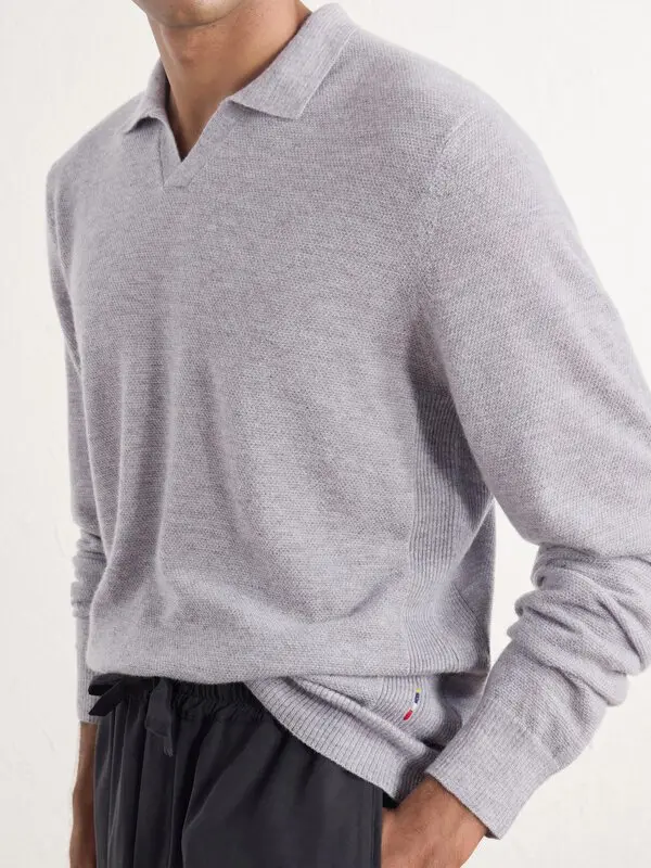 Orlebar Brown Bresson Cashmere Polo Shirt