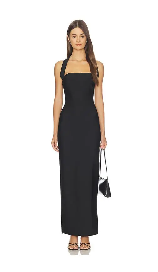 Superdown Caisyn Halter Maxi Dress