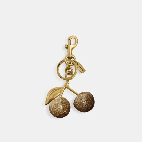 COACH OUTLET Cherry Bag Charm - Brass/brass
