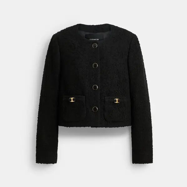 COACH OUTLET Coach Heritage C Boucle Jacket