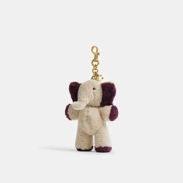 COACH OUTLET Ellie Bag Charm In Shearling