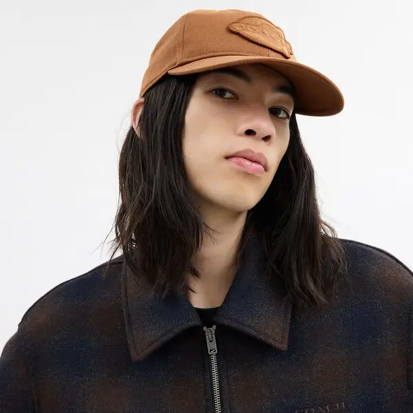 COACH OUTLET Coach Soho Flat Brim Baseball Cap - Sable