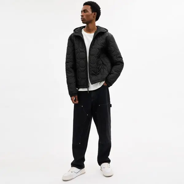 COACH OUTLET Coach Quilted Signature Puffer Jacket