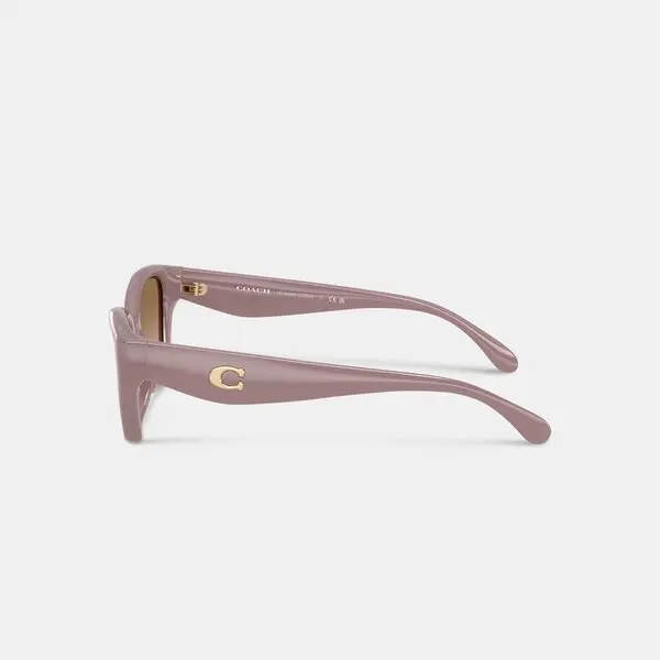 COACH OUTLET C Hardware Square Cat Eye Sunglasses - Putty